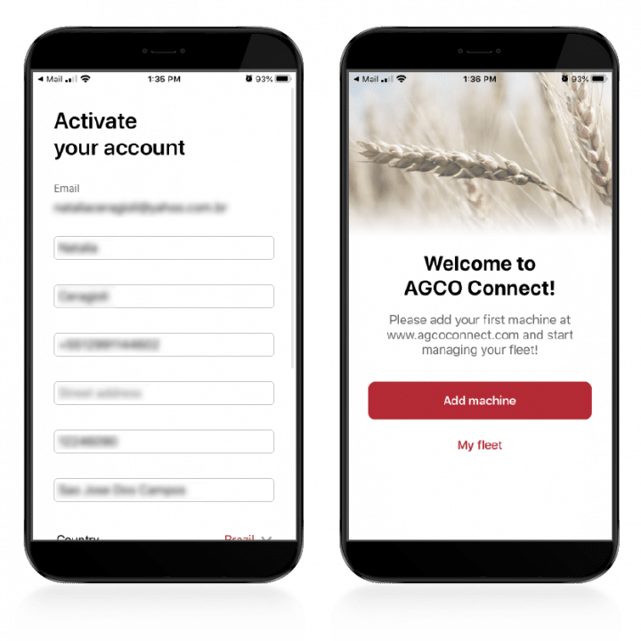 Introducing Live data - Agco Connect